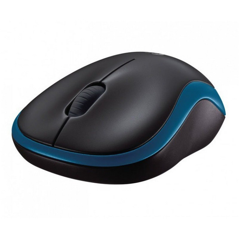 Souris sans fil Logitech Cordless Laser M185 (Bleu)