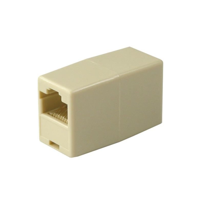 Raccord adaptateur RJ45 F/F Droit