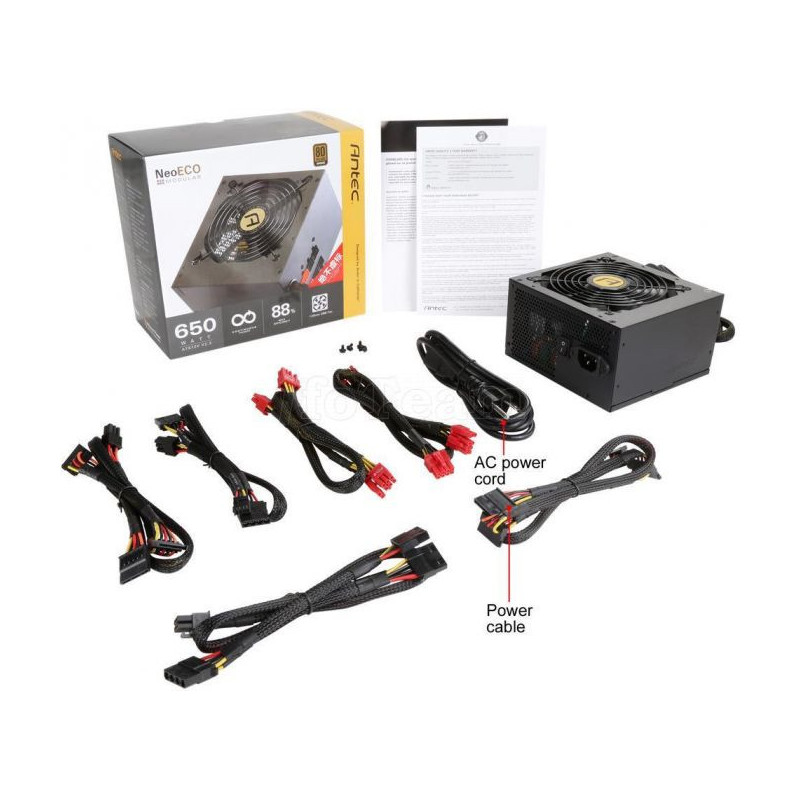 Alimentation Semi-Modulaire ATX Antec Neo Eco NE650M - 650W